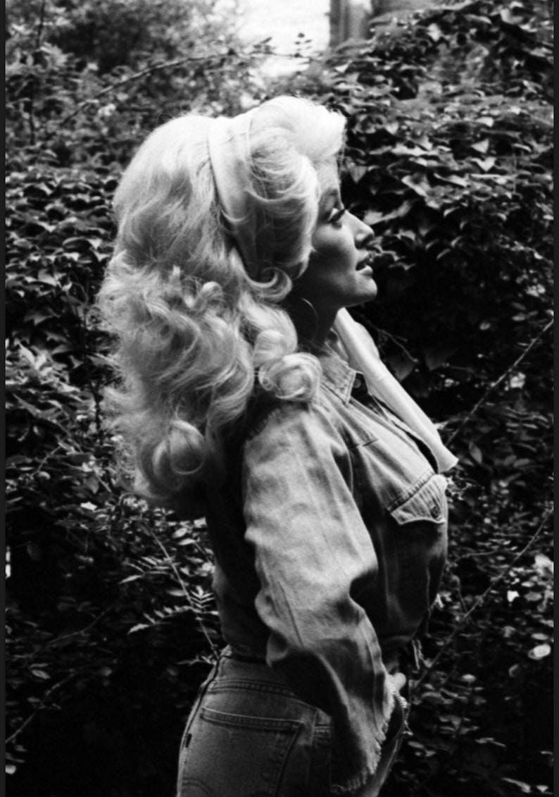 Dolly Parton Side Profile Photo Print - Etsy UK