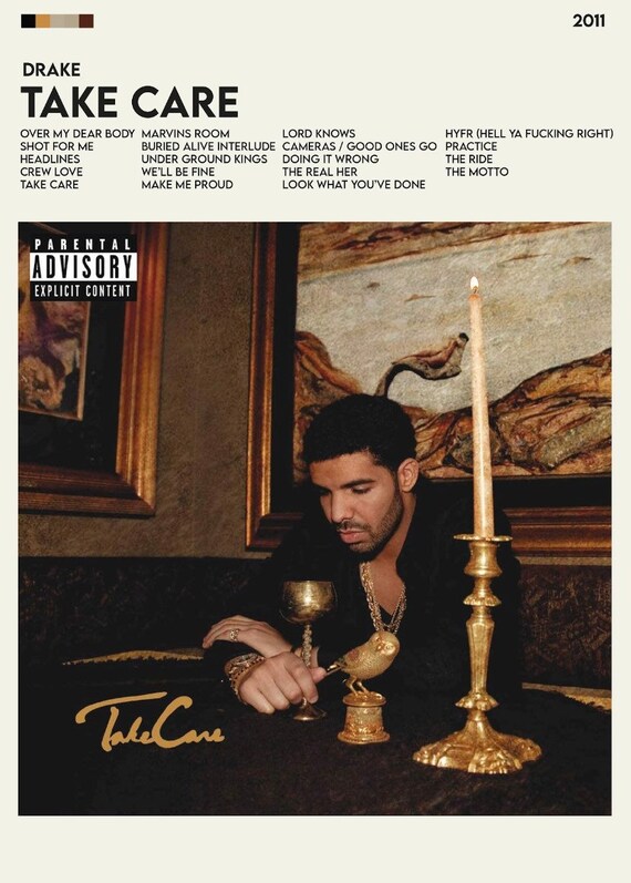 Drake Take Care Album Cover Parental Advisory