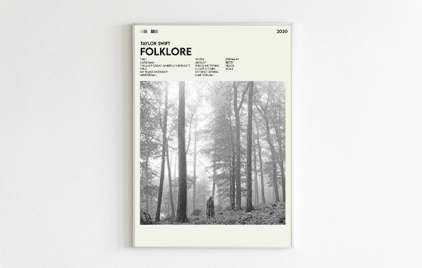 Folklore Album Art - Etsy