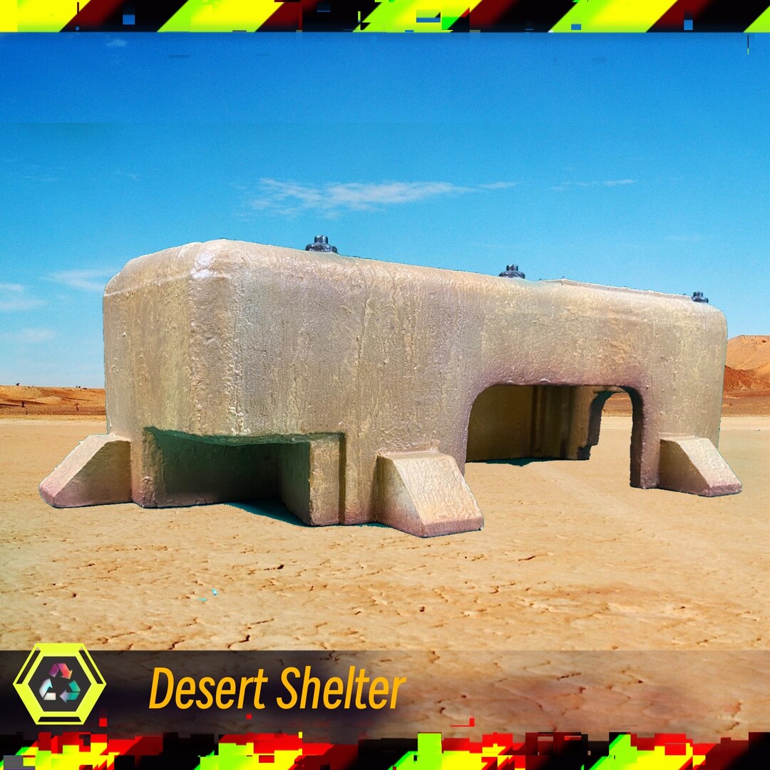 Sci-fi Desert Building for Tabletop Wargaming - Etsy