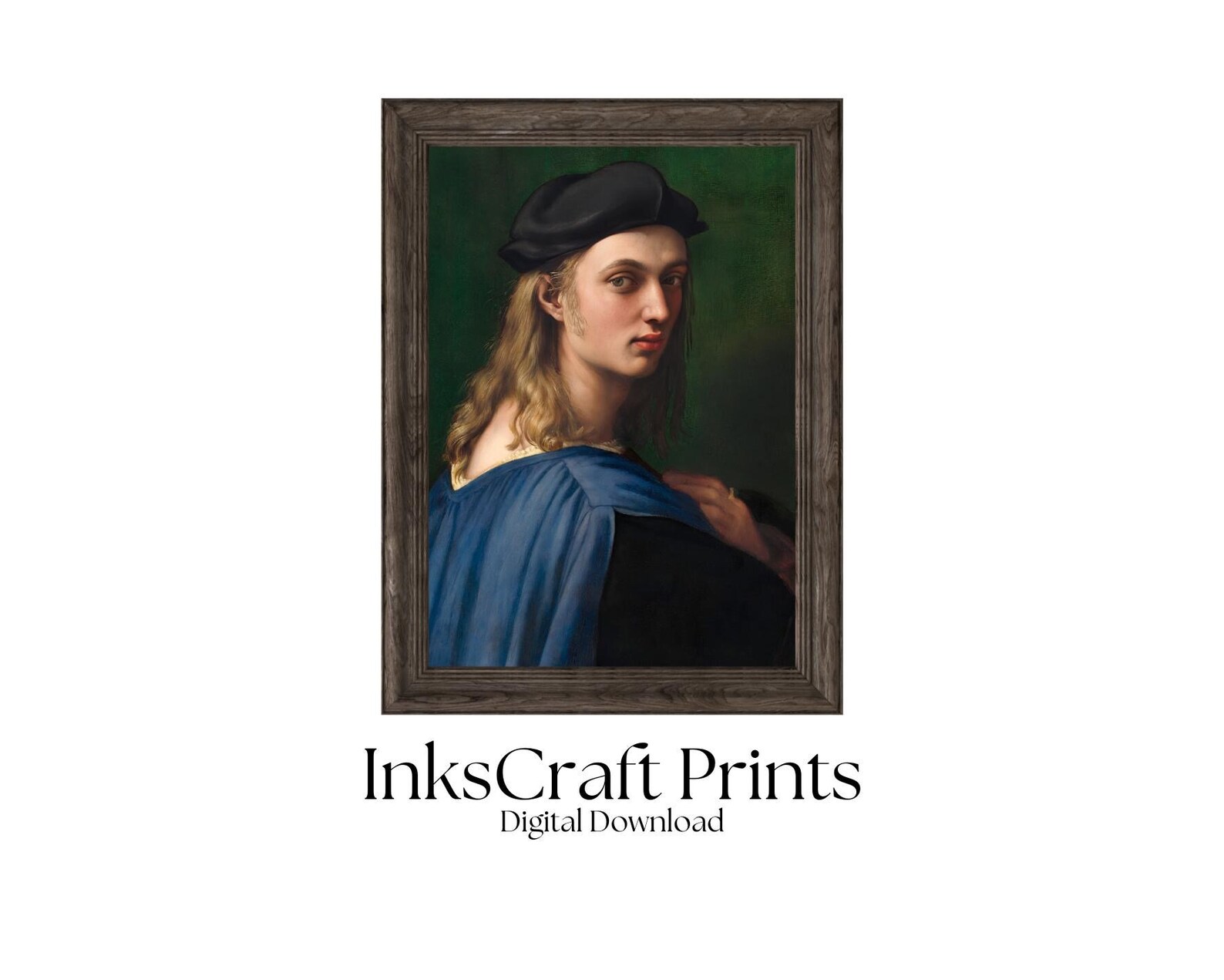 Raphael Bindo Altoviti Portrait Print Download, Renaissance Art ...