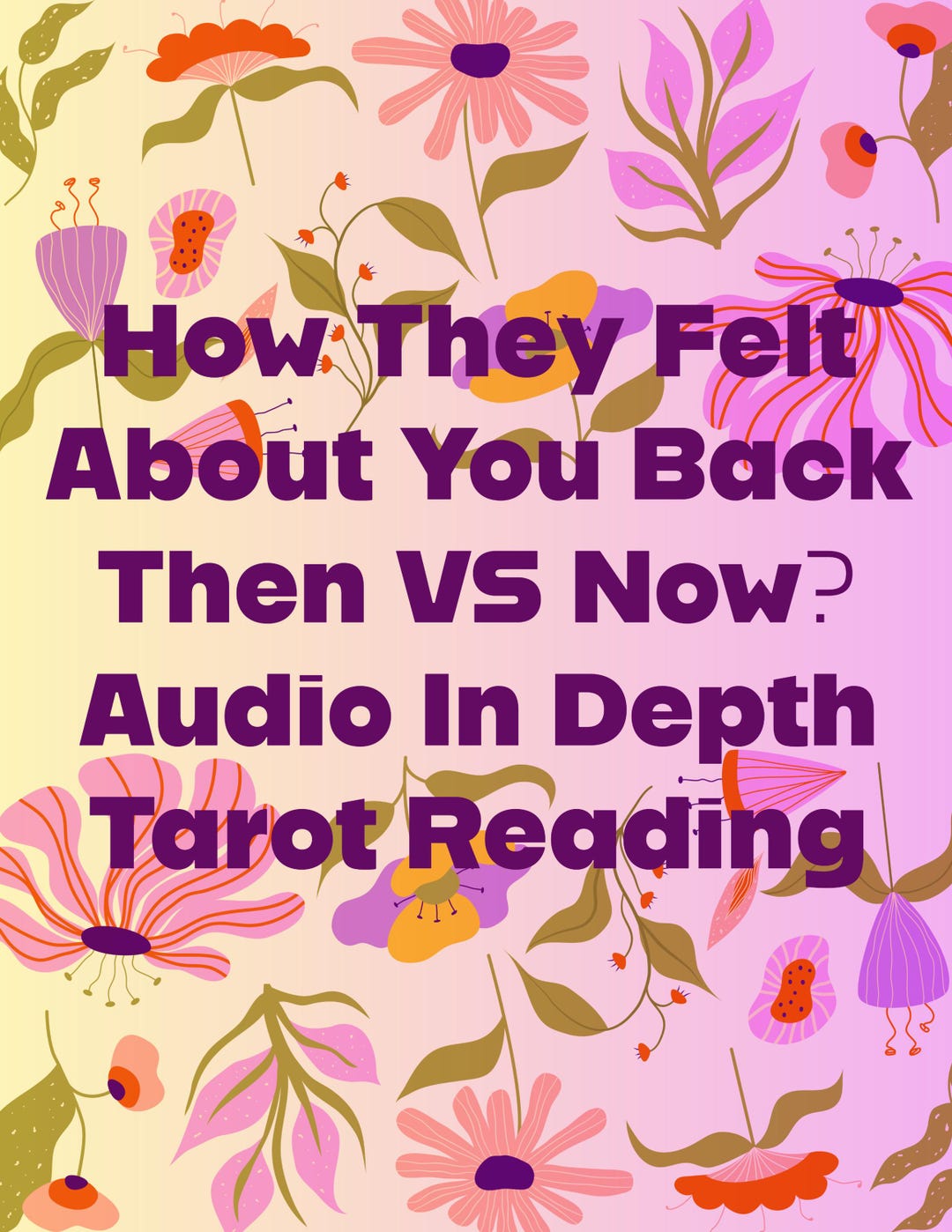Past Present Feelings Tarot Reading | In-depth Audio Love Analysis - Etsy