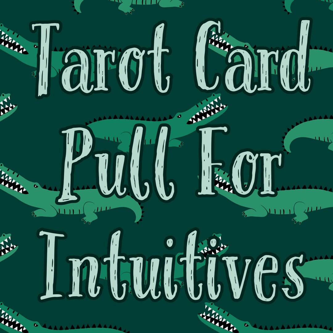 Tarot Card (pull Only) for Intuitives, Beginners, Experienced Readers ...