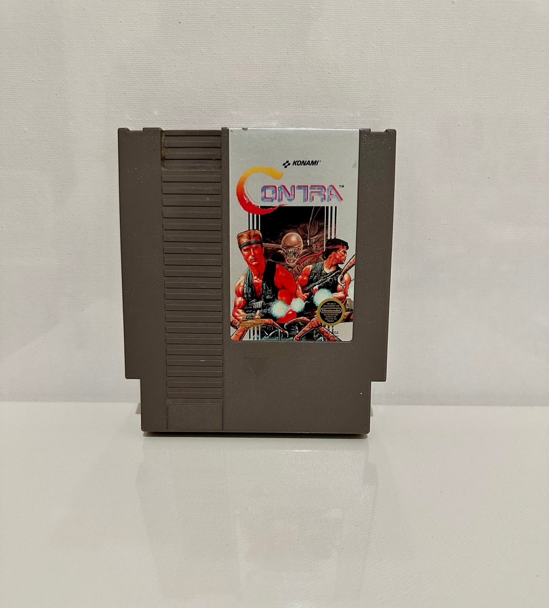 NINTENDO NES Original Contra Video Game Cartridge Tested & Works - Etsy