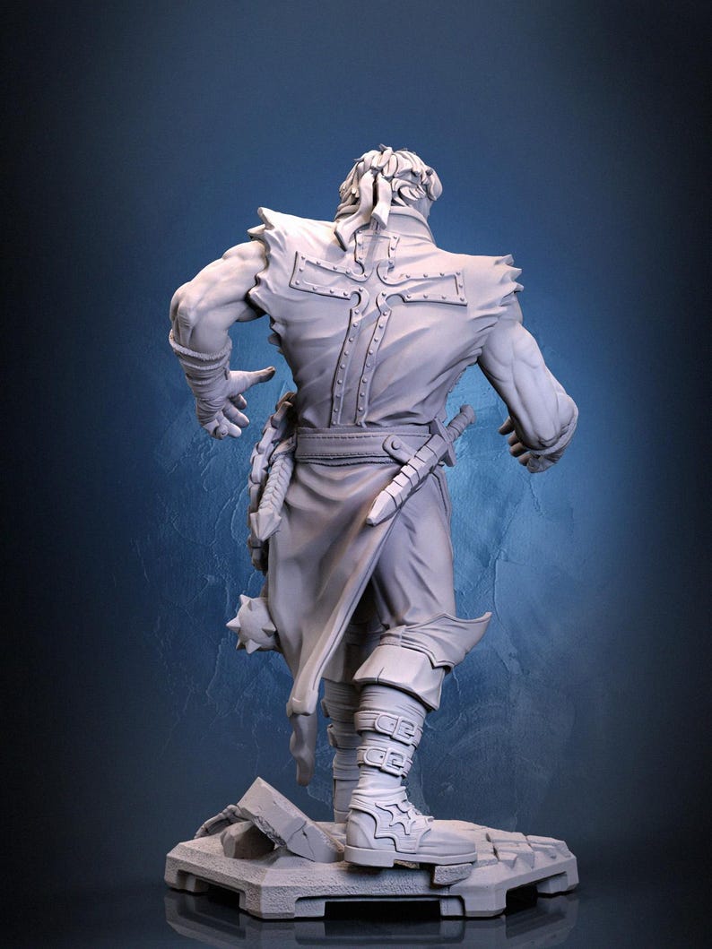 Vampire Vanquisher (rondo Ver.) Miniature - 28mm / 32mm / 36mm / 100mm ...