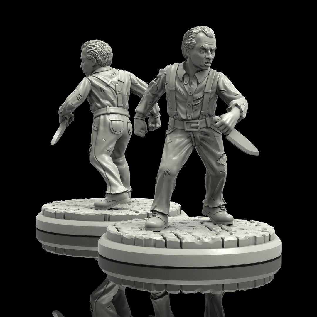 Haunted Miniature - Adaevy Creations - 28mm / 32mm / 36mm - Etsy