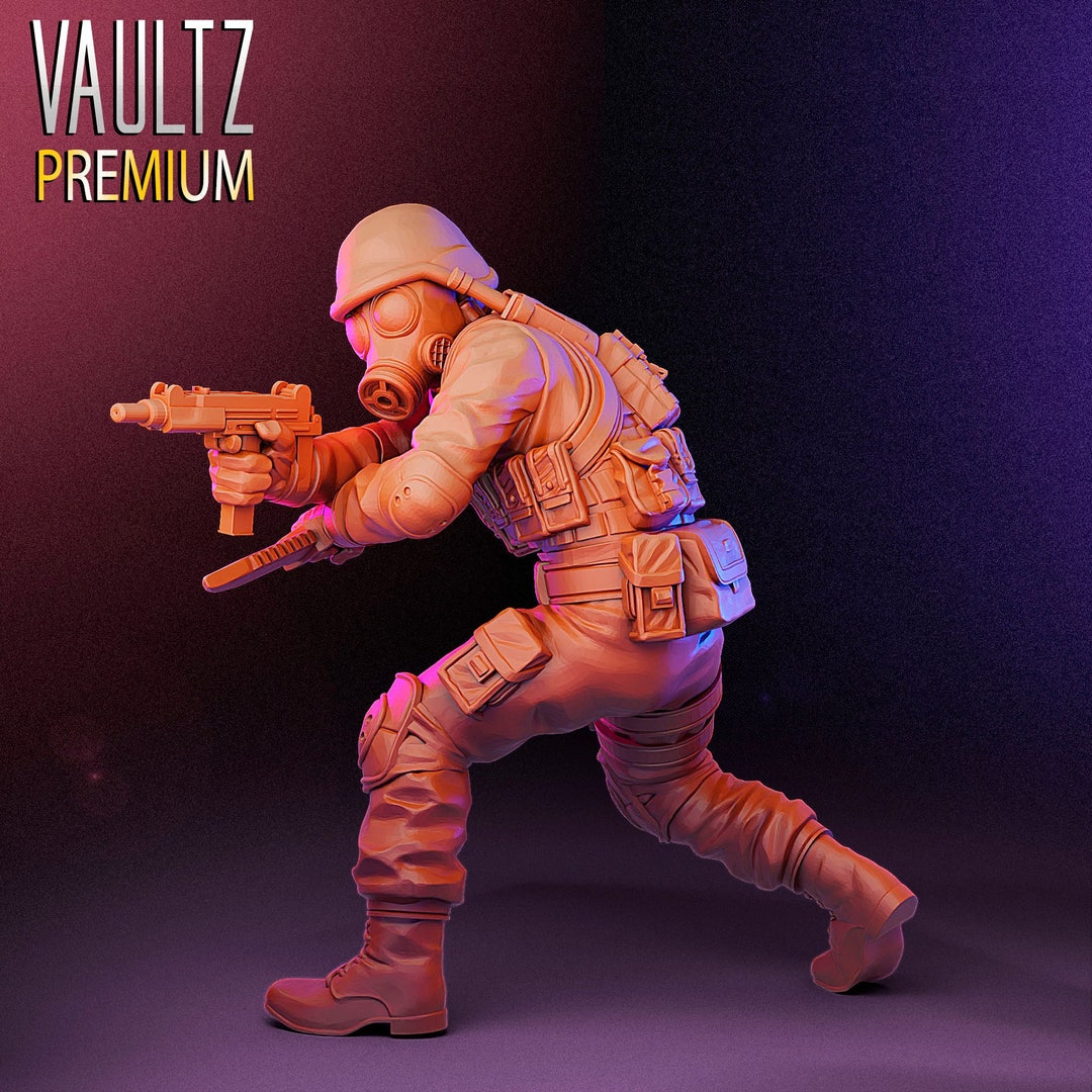 Hurk Miniature - Vaultz - 28mm / 32mm / 36mm - Etsy