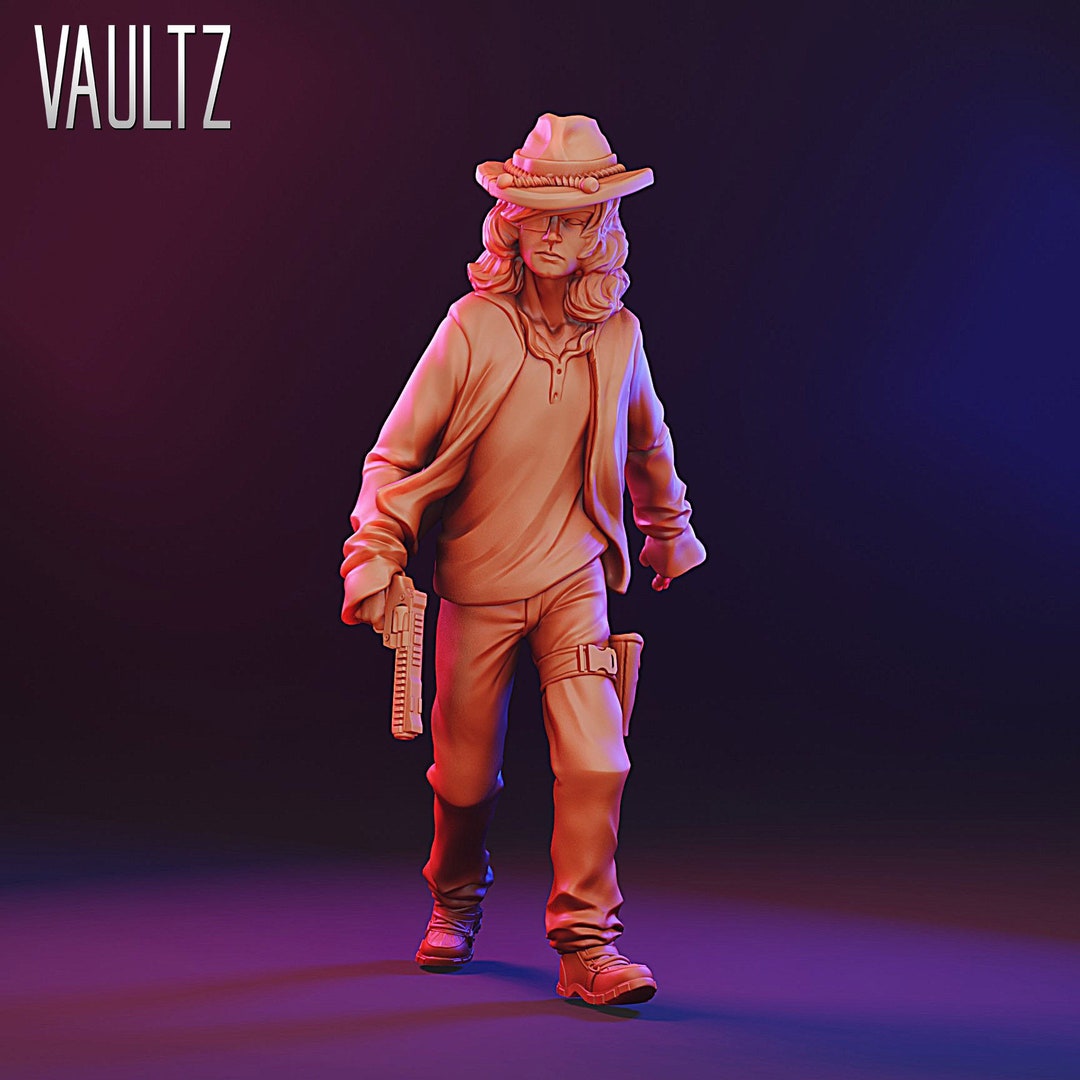 Teen Sheriff Miniature - Vaultz - 28mm / 32mm / 36mm - Etsy