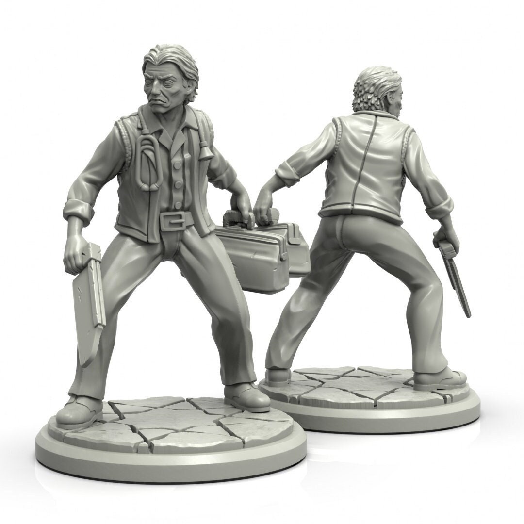 Doctor Miniature - Adaevy Creations - 28mm / 32mm / 36mm - Etsy