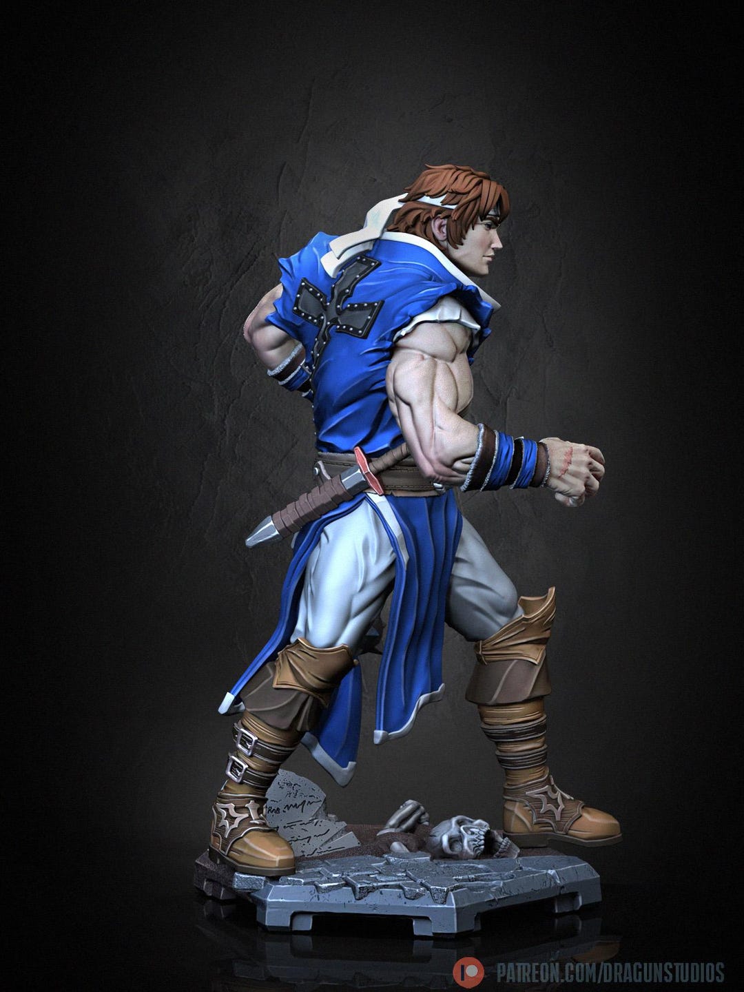 Vampire Vanquisher (rondo Ver.) Miniature - 28mm / 32mm / 36mm / 100mm ...