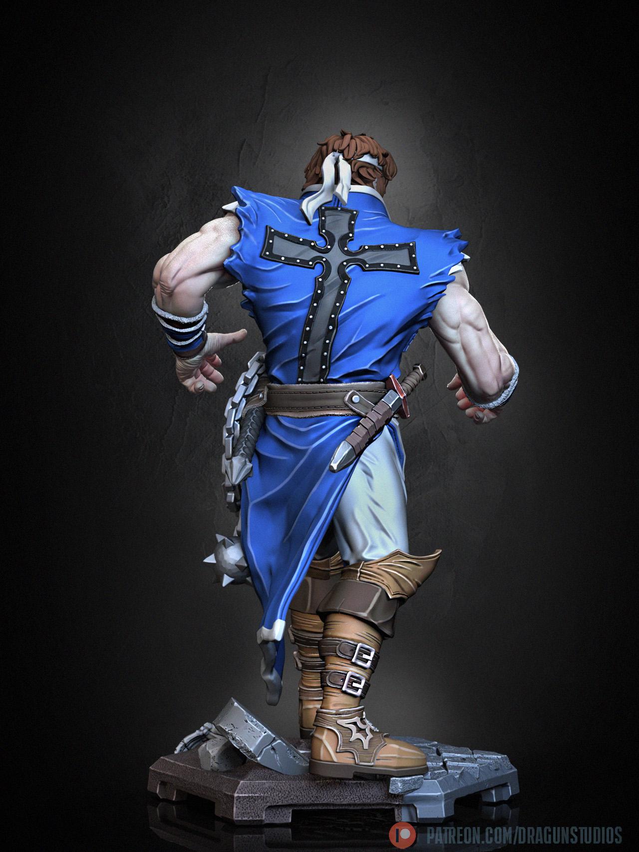 Vampire Vanquisher (rondo Ver.) Miniature - 28mm / 32mm / 36mm / 100mm ...