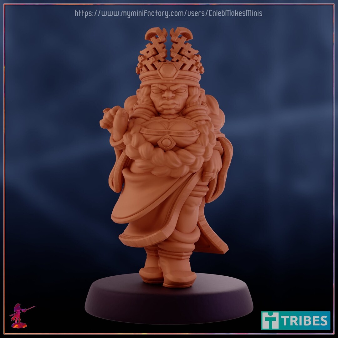 Mountain Dwarf Queen Caleb Makes Minis 28mm / 32mm / 36mm - Etsy