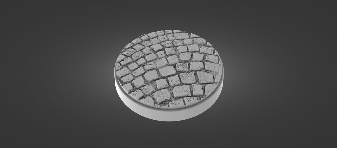 Cobblestone Bases - Ethan Savage Studios - 25mm / 32mm / 36mm - Etsy