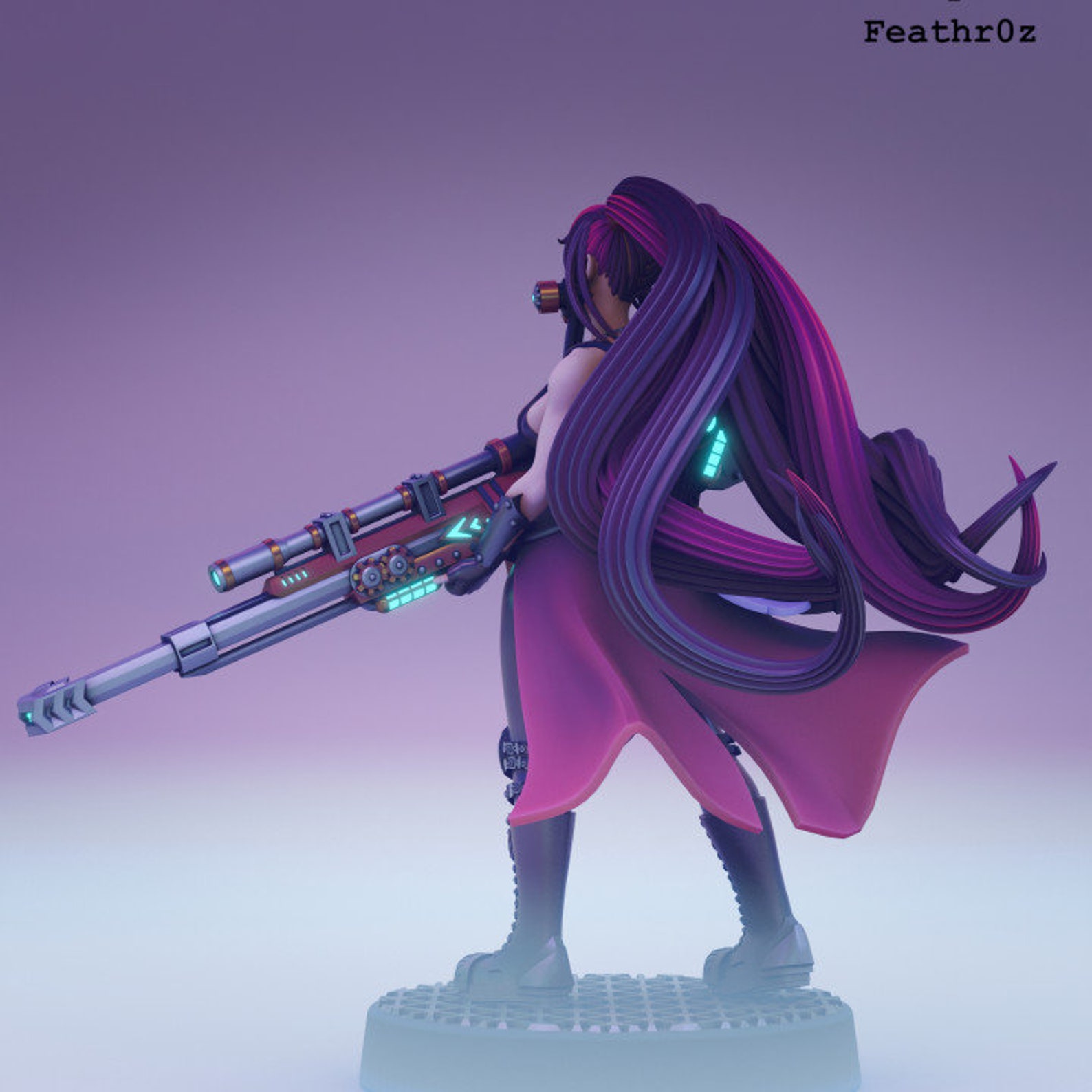 Aurora Sergeant 001 - ERS - Feathr0z - 32mm - Etsy