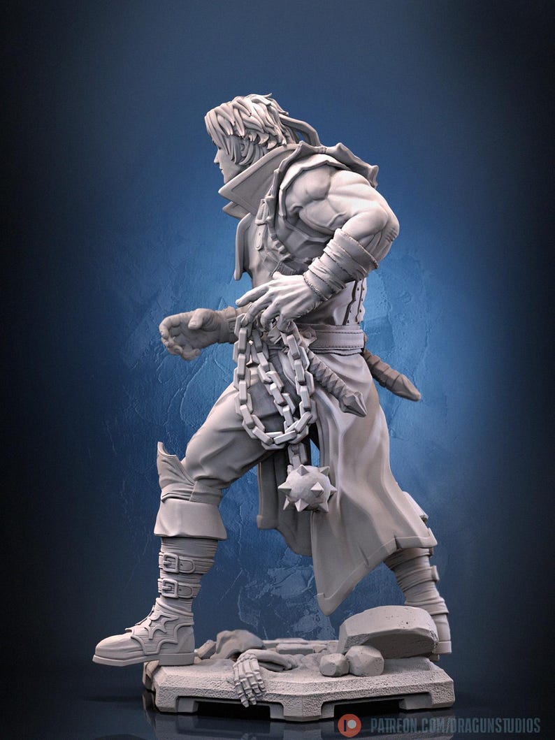 Vampire Vanquisher (rondo Ver.) Miniature - 28mm / 32mm / 36mm / 100mm ...