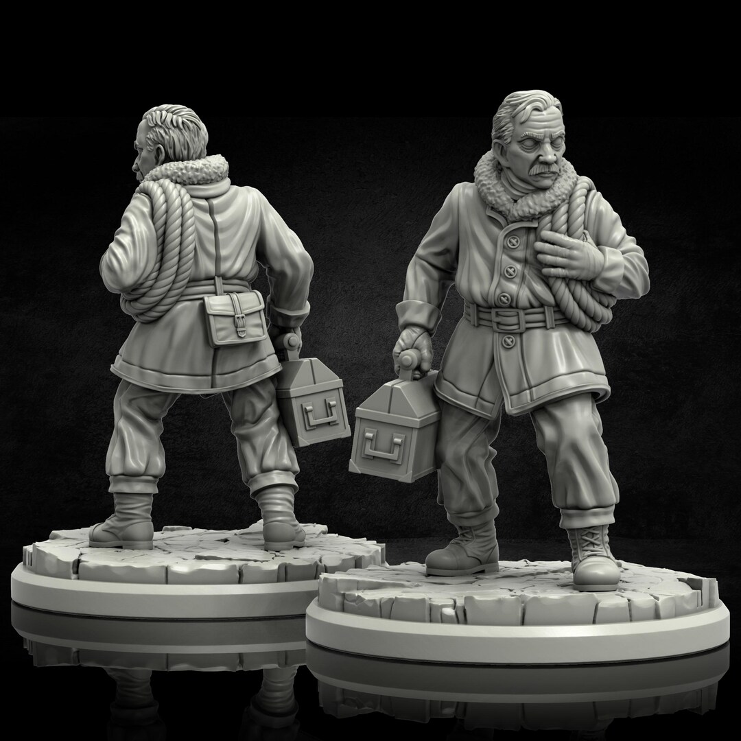Peabody Miniature - 28mm / 32mm / 36mm - Adaevy Creations - Resin ...