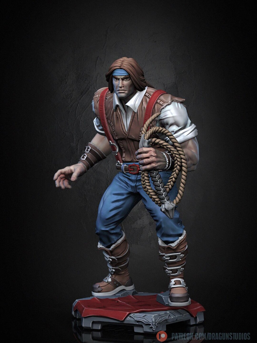 Texan Vampire Slayer - Dragun Studios - 28mm / 32mm / 36mm / 100mm - Etsy