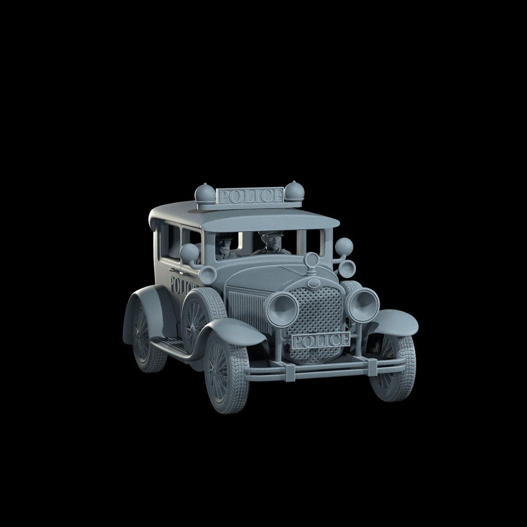 Fjord Police Vehicle Miniature - 28mm / 32mm / 36mm - Civilian & Police ...