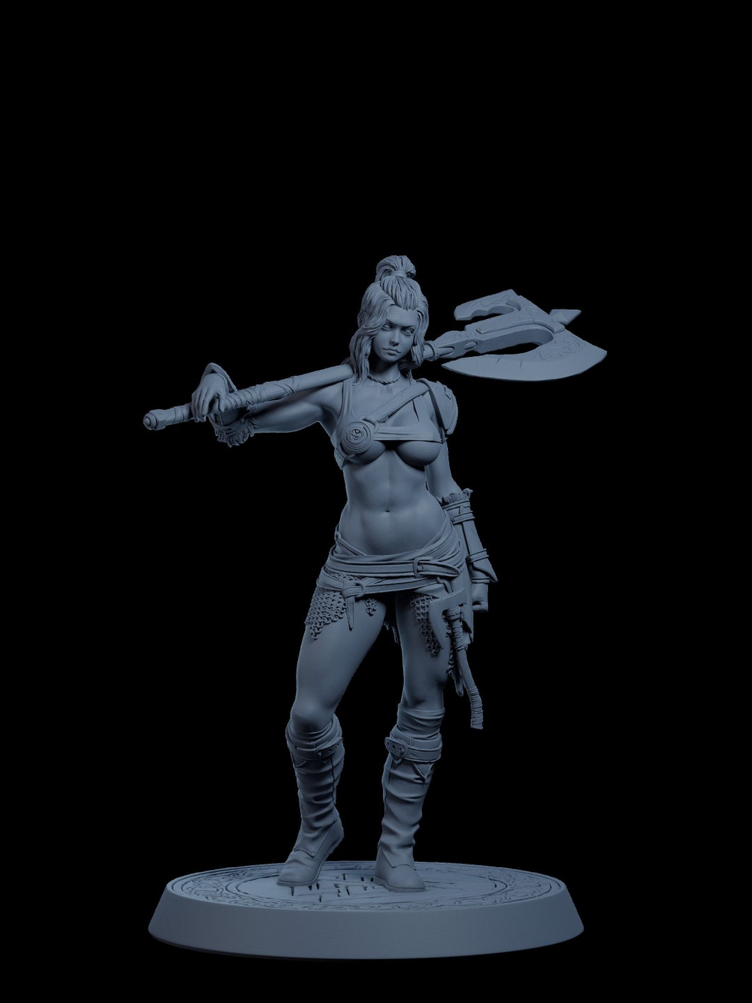 Thora (standard & NSFW Versions) - Toydoy Miniatures - 75mm / Bust - Etsy