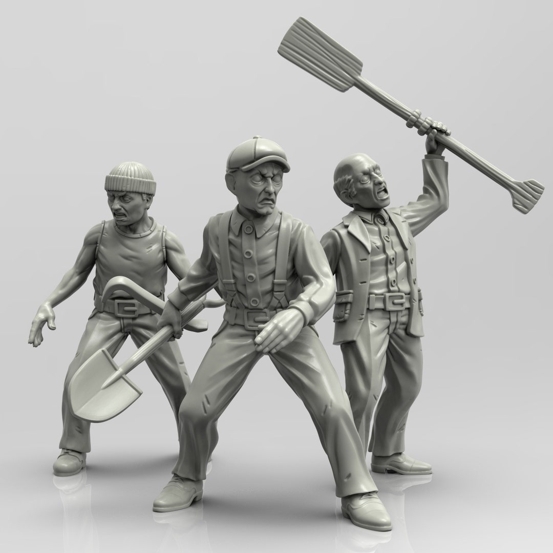 Riot Miniature - Adaevy Creations - 28mm / 32mm / 36mm - Etsy