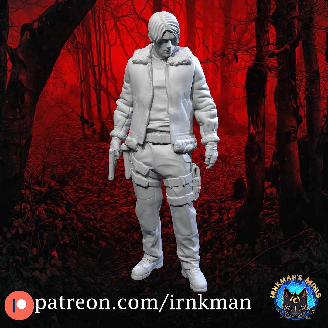 The Bodyguard Miniature - Irnkman's Minis - 28mm / 32mm / 36mm - Etsy