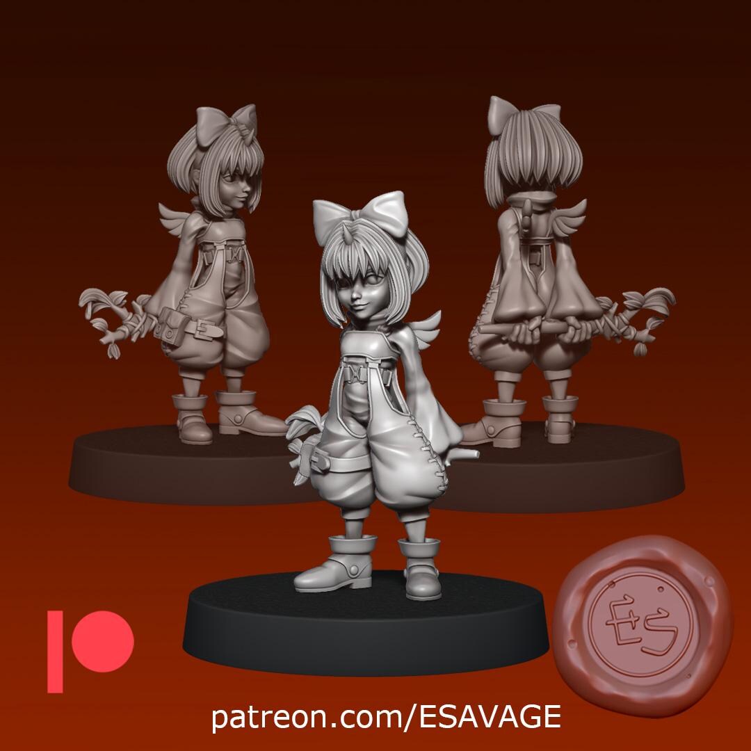 Spirit Sprite (2 Variations) Miniature - 28mm / 32mm / 36mm - Ethan ...