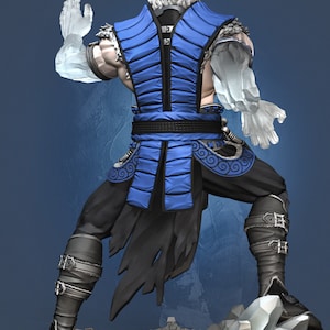 Glacial Ninja - Dragun Studios - 28mm / 32mm / 36mm / 100mm - Etsy