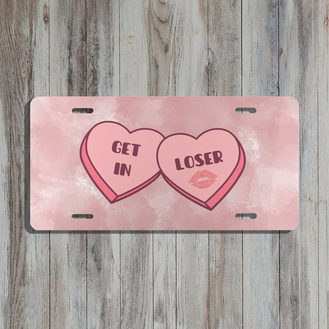 Sassy Valentines Day Hearts License Plate | Unique Car Accessories for ...
