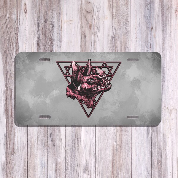 Bat License Plate - Etsy