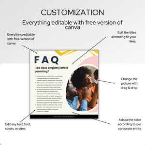 40 Empathy Faqs Instagram Templates, Social Skills Canva Template, Pre ...