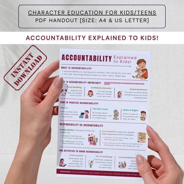 Accountability Set - Etsy UK
