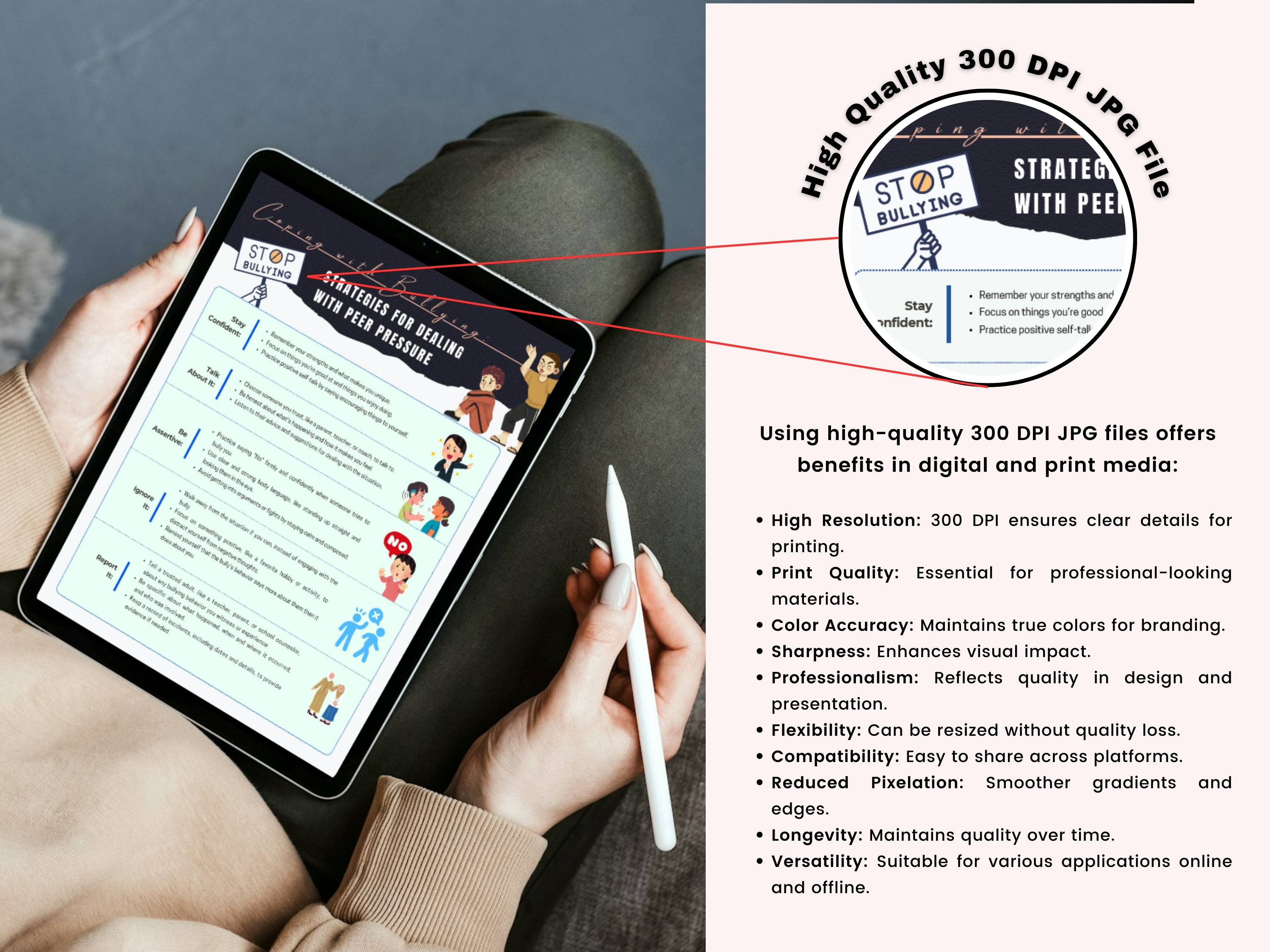 Coping With Bullying Printable Poster Handout Cheat Sheet, Counselling ...