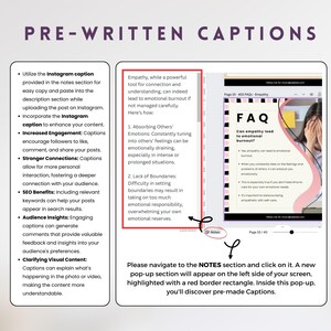 40 Empathy Faqs Instagram Templates, Social Skills Canva Template, Pre ...