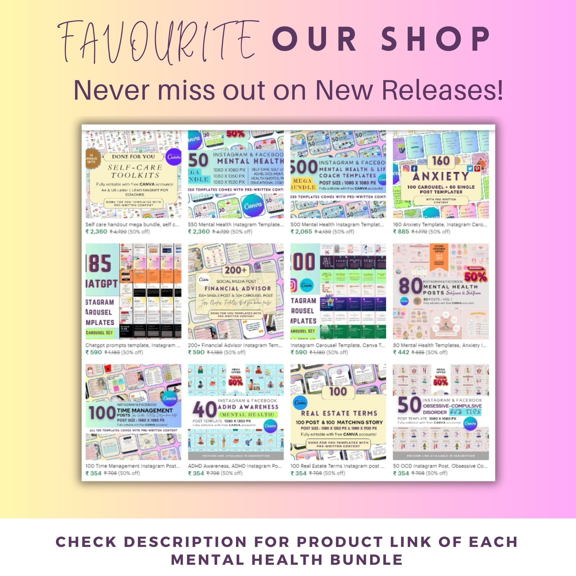 100 Personal Growth Instagram Templates, Canva Template, Done for You ... 100 Personal Growth Instagram Templates, Canva Template, Done for You ...