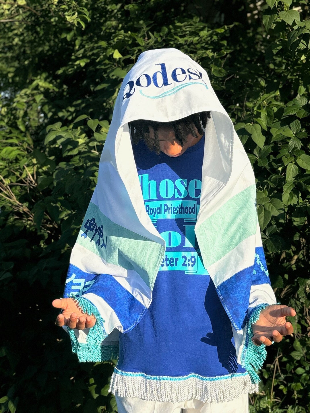 Virtuous Creationz- Mens Qodesh (holy) Prayer Shawl - Etsy