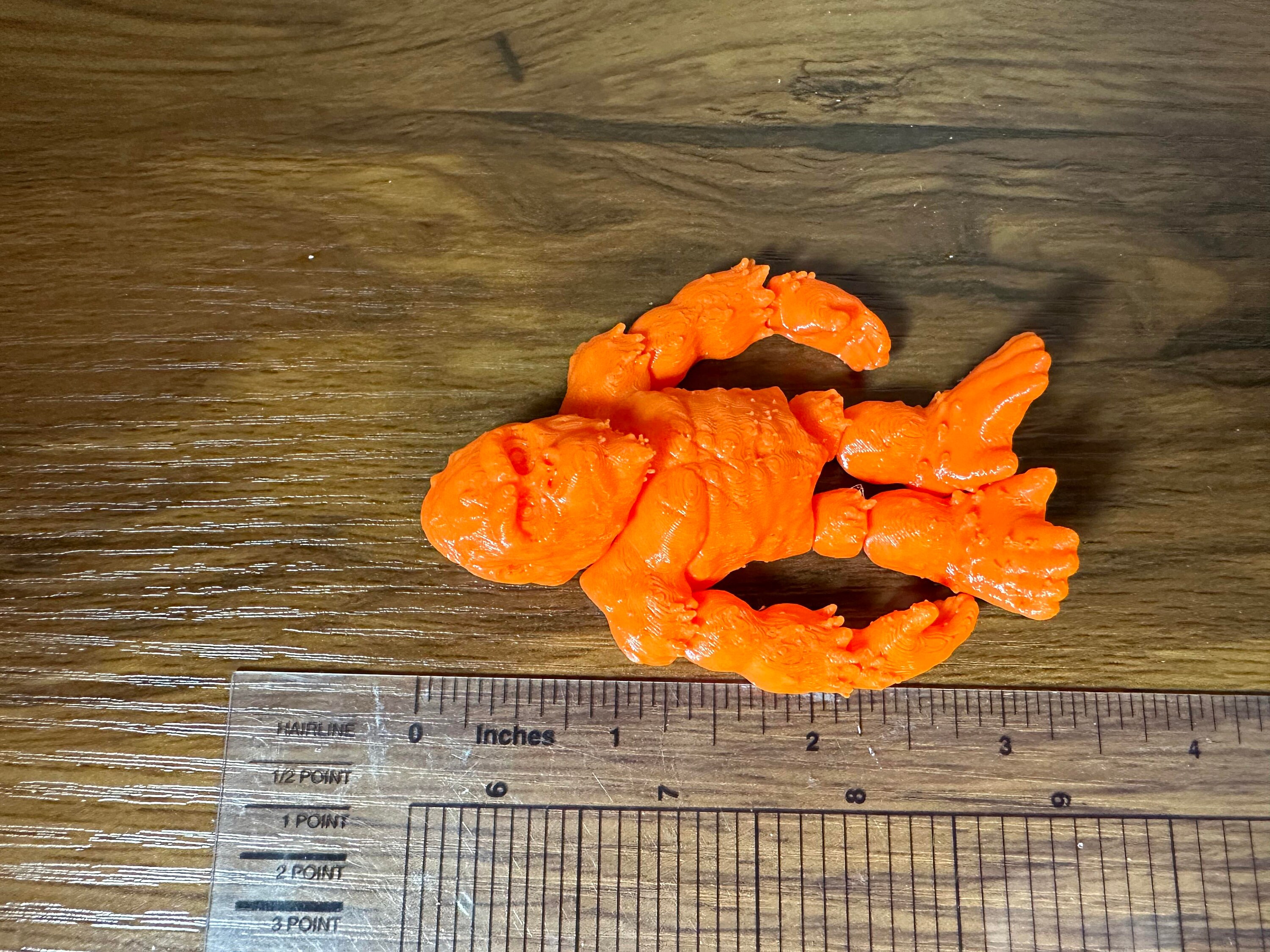 3d Printed Articulated Gorilla/giant Monkey/ape - Etsy