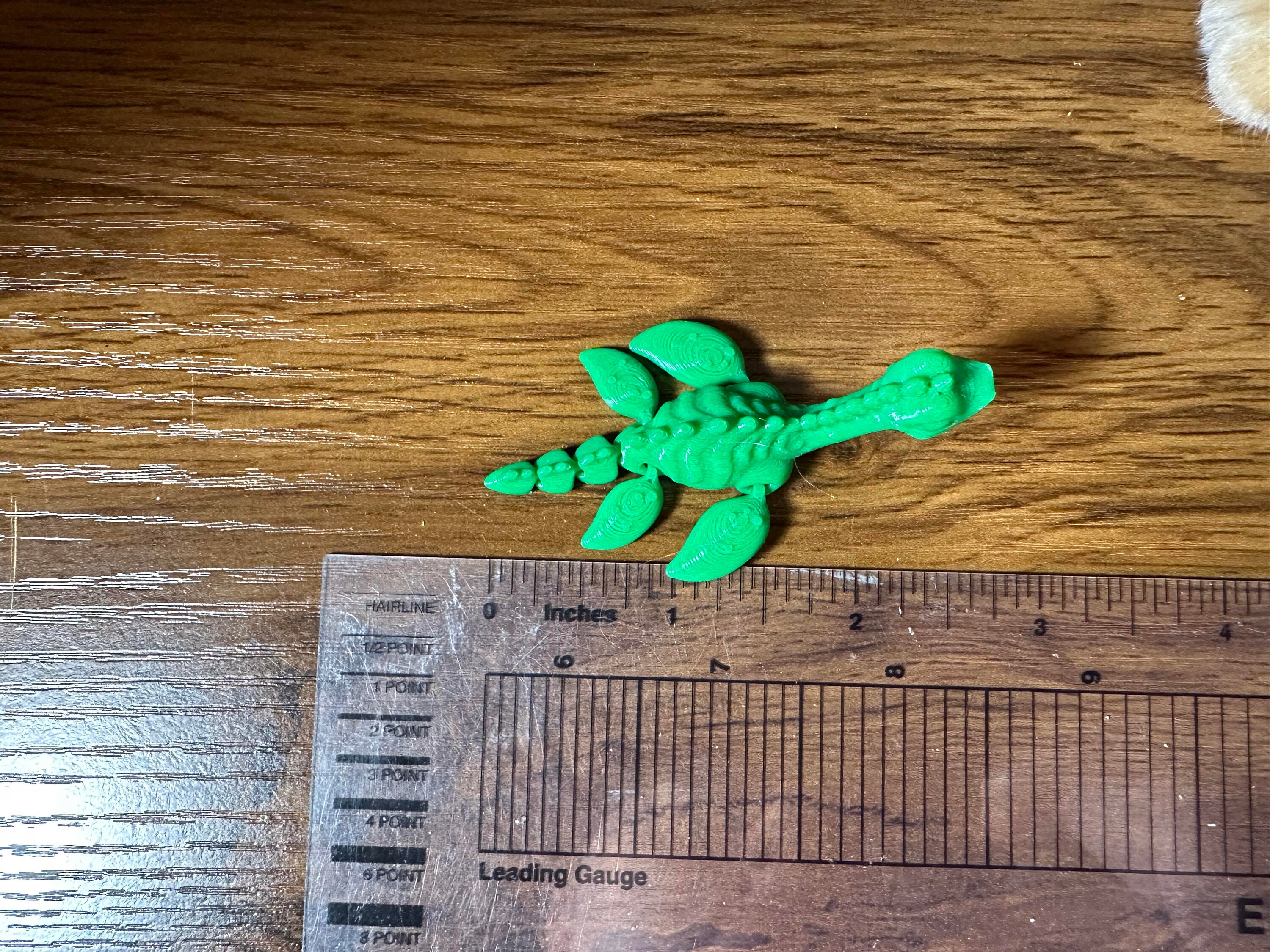 3d Printed Articulated Large/mini Nessie/loch Ness Monster - Etsy