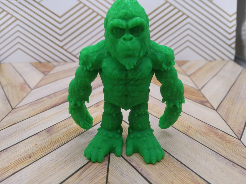 3d Printed Articulated Gorilla/giant Monkey/ape - Etsy