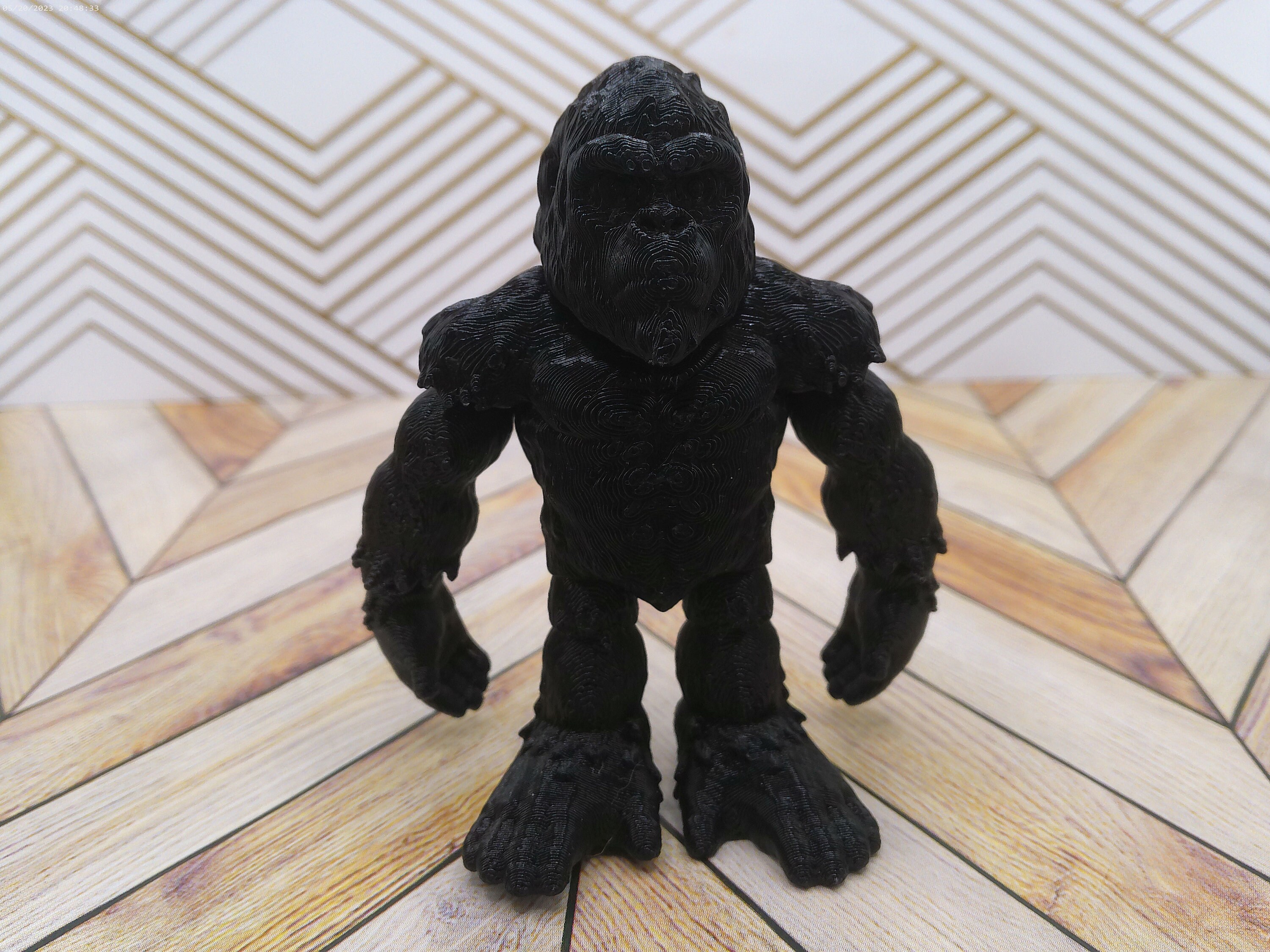 3d Printed Articulated Gorilla/giant Monkey/ape - Etsy