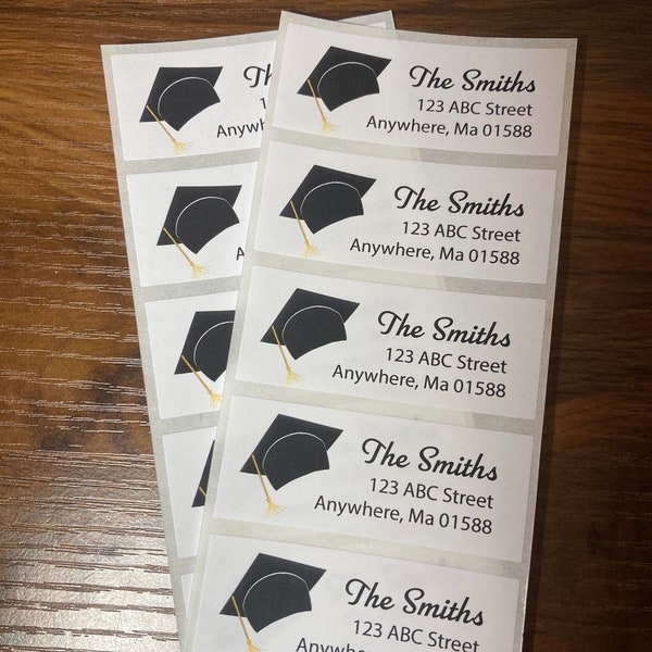 College Return Address Labels - Etsy