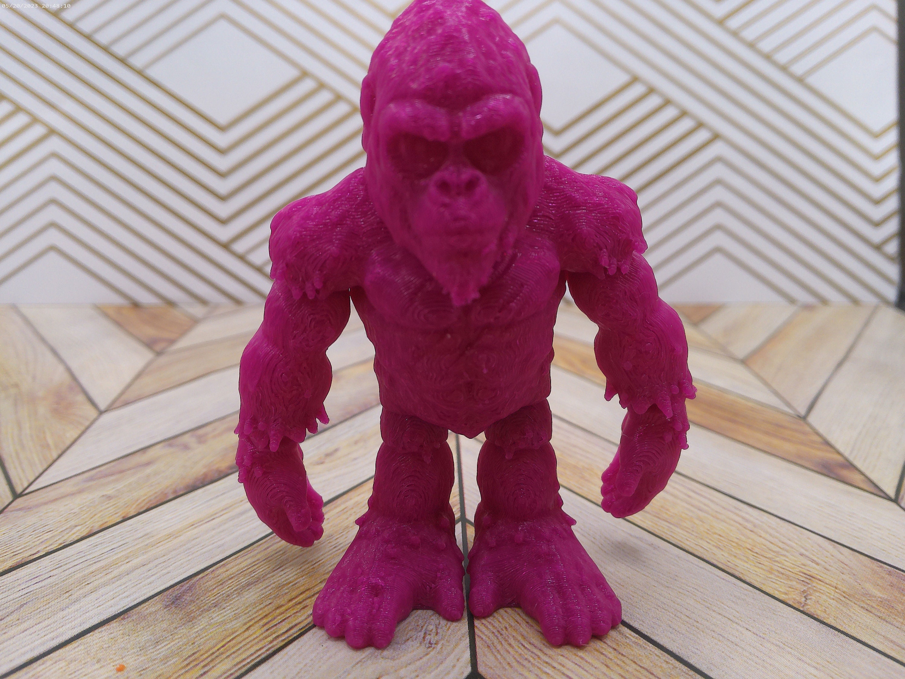 3d Printed Articulated Gorilla/giant Monkey/ape - Etsy