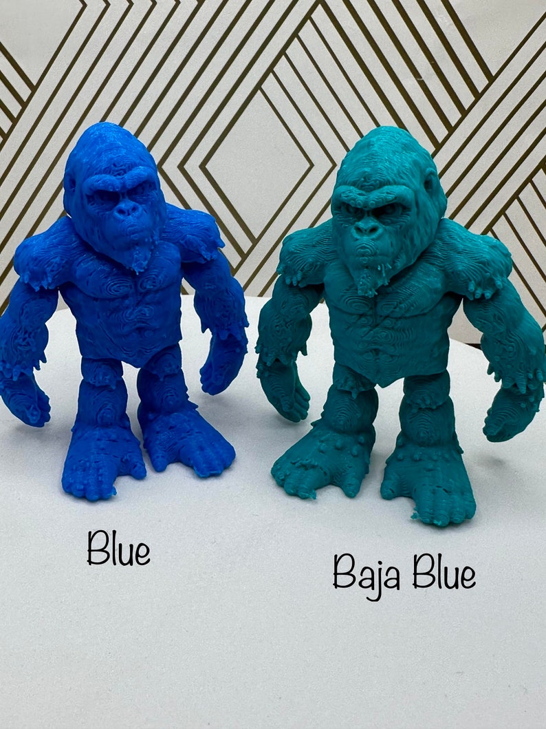 3d Printed Articulated Gorilla/giant Monkey/ape - Etsy