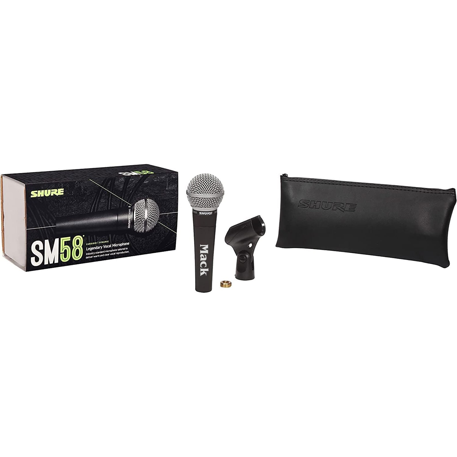 Personalized Microphone, Shure SM58 Laser Engraved Microphone, Custom ...