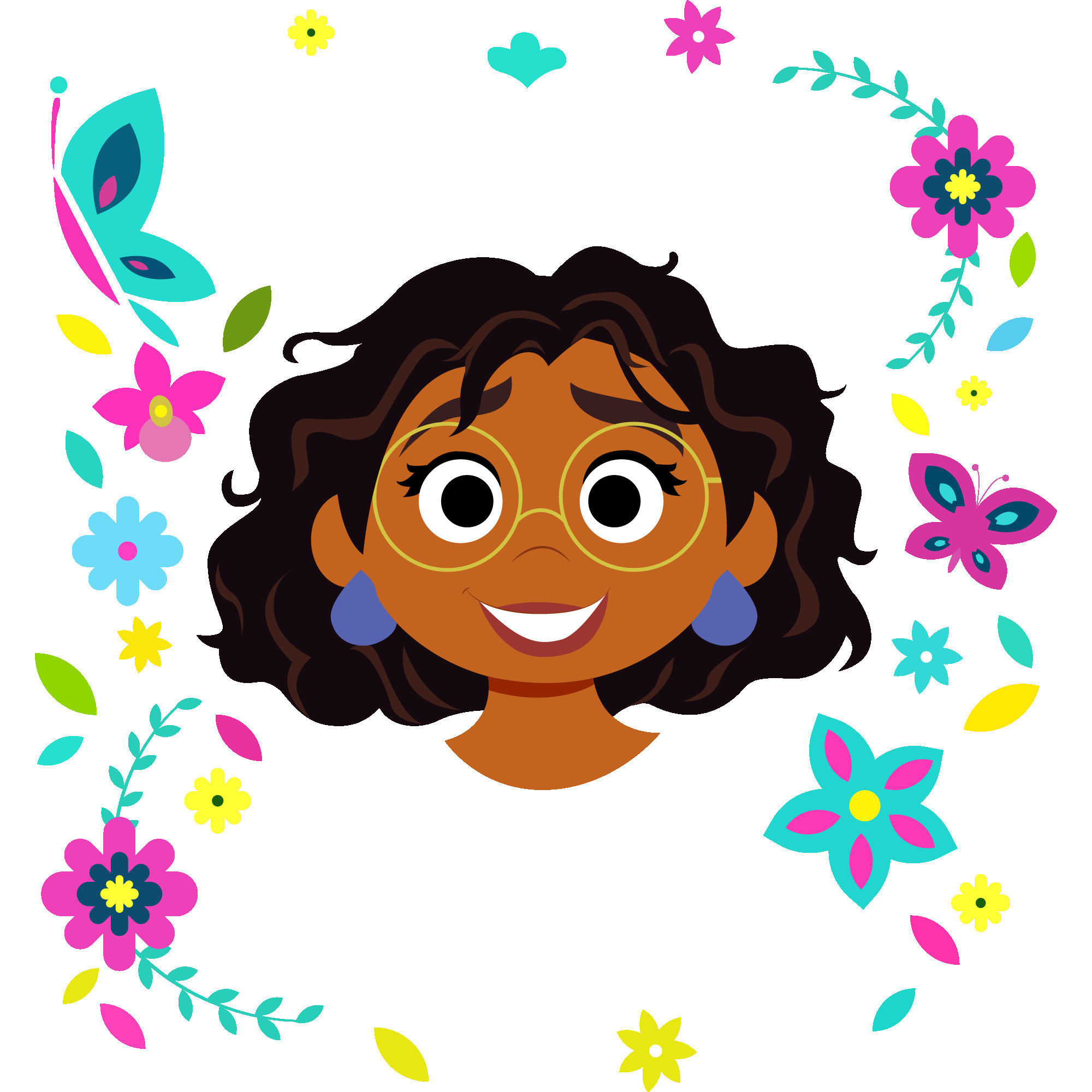 Encanto svg, Mirabel SVG PNG, descarga de archivos Floral Mirabel ...