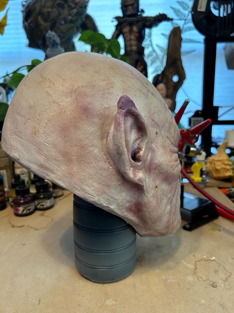 Nosferatu Vampire Count Orlock Nefarious Display Latex Mask (2) - Etsy