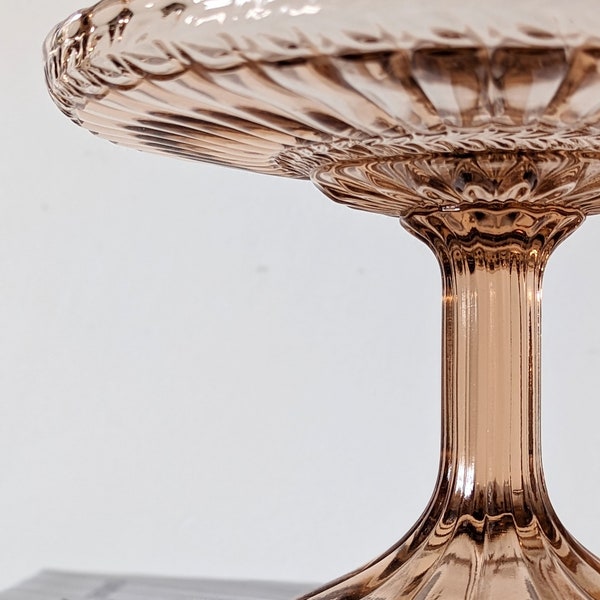 Glass Red Cake Stand - Etsy