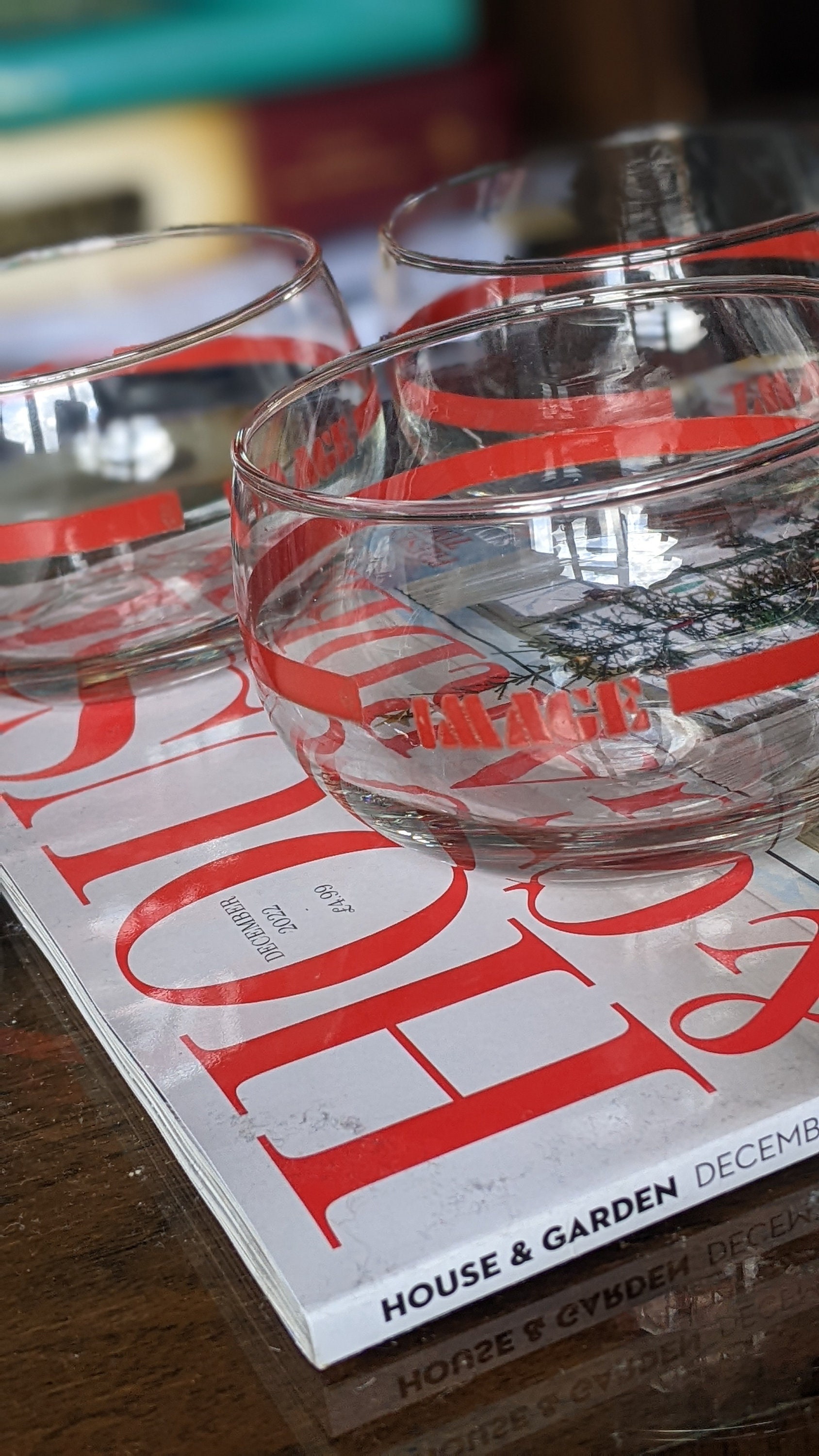 Vintage Rayware 80s Retro Red Pyrex Glass Cups Set of 3 - Etsy UK