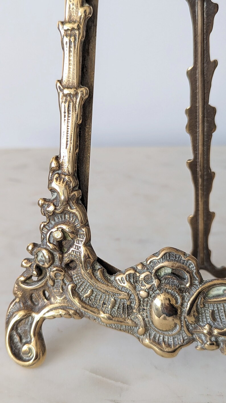 Vintage Antique Brass Rococo Style Picture Frame - Etsy