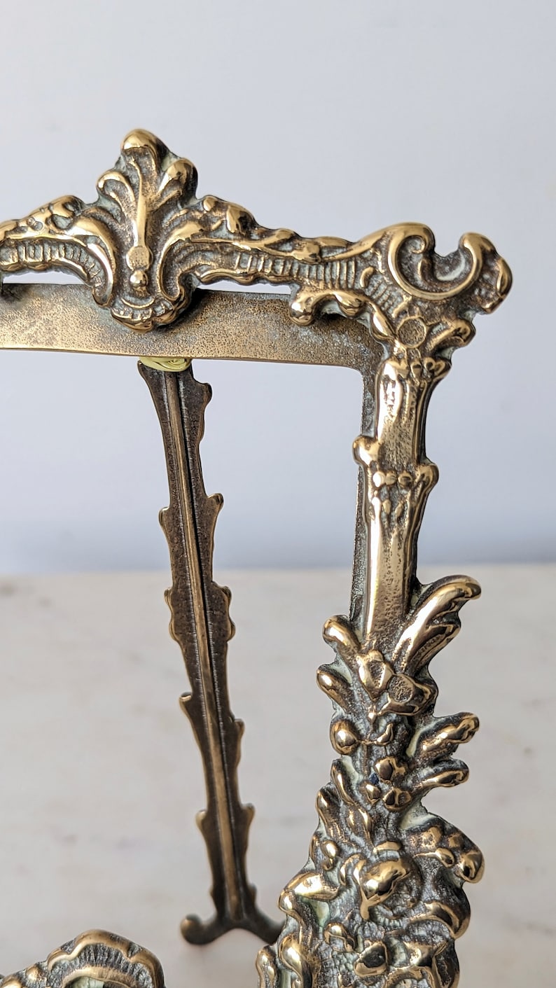 Vintage Antique Brass Rococo Style Picture Frame - Etsy