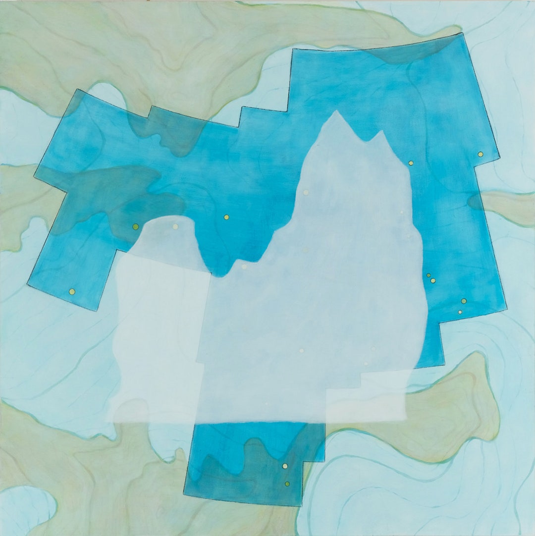 Profile in Ice (ursa Major) Painting of Iceberg, Constellation and ...